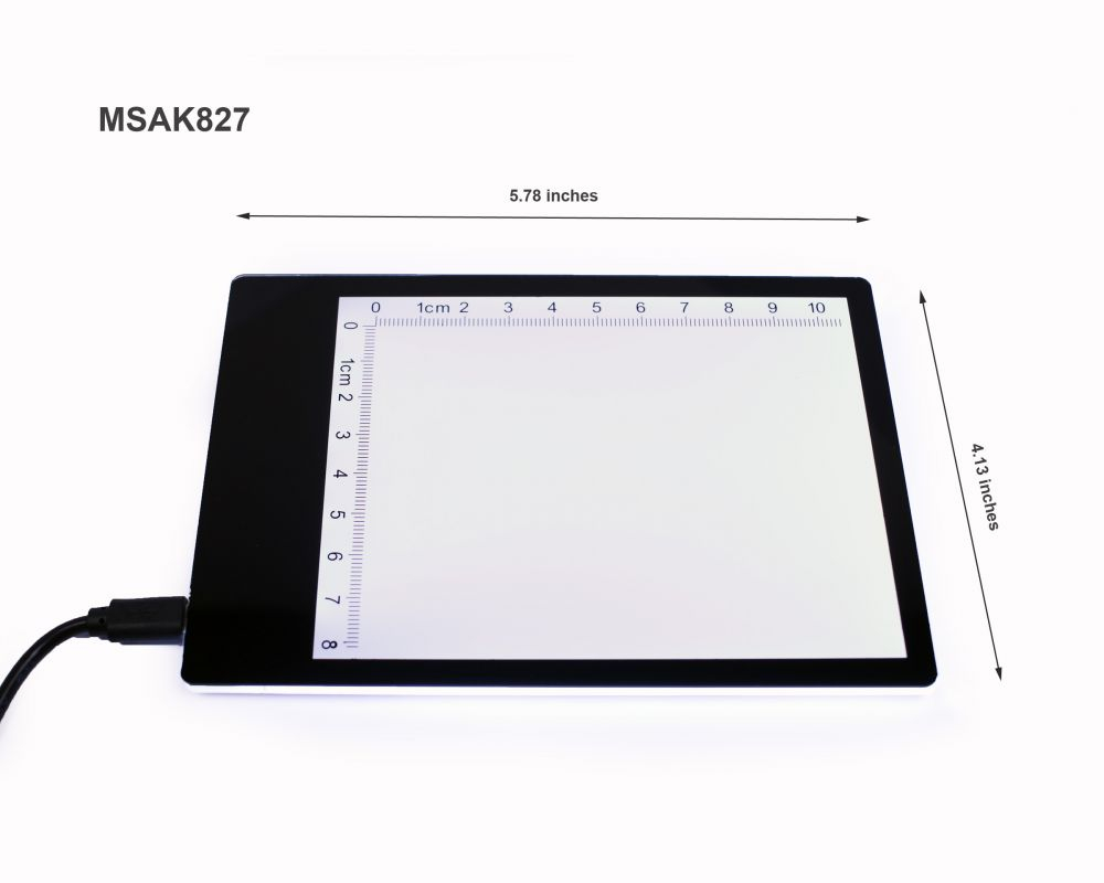 MSAK827 USB Powered LED Backlight Stage - Microscope.com