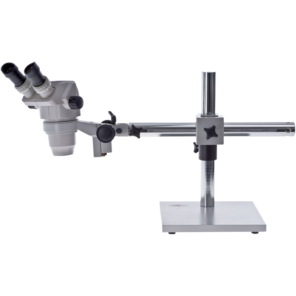 OM99-JW11 6.5X-45X Zoom Stereo Boom Microscope - Microscope.com